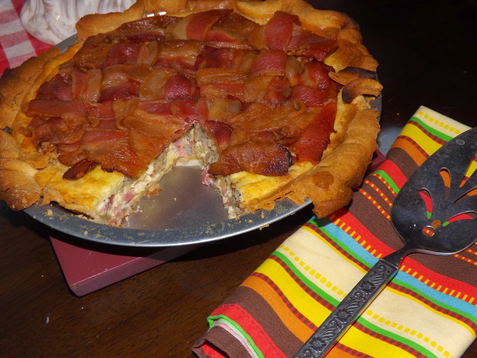 FoodThoughtsOfaChefWannabe: Three Meat Quiche