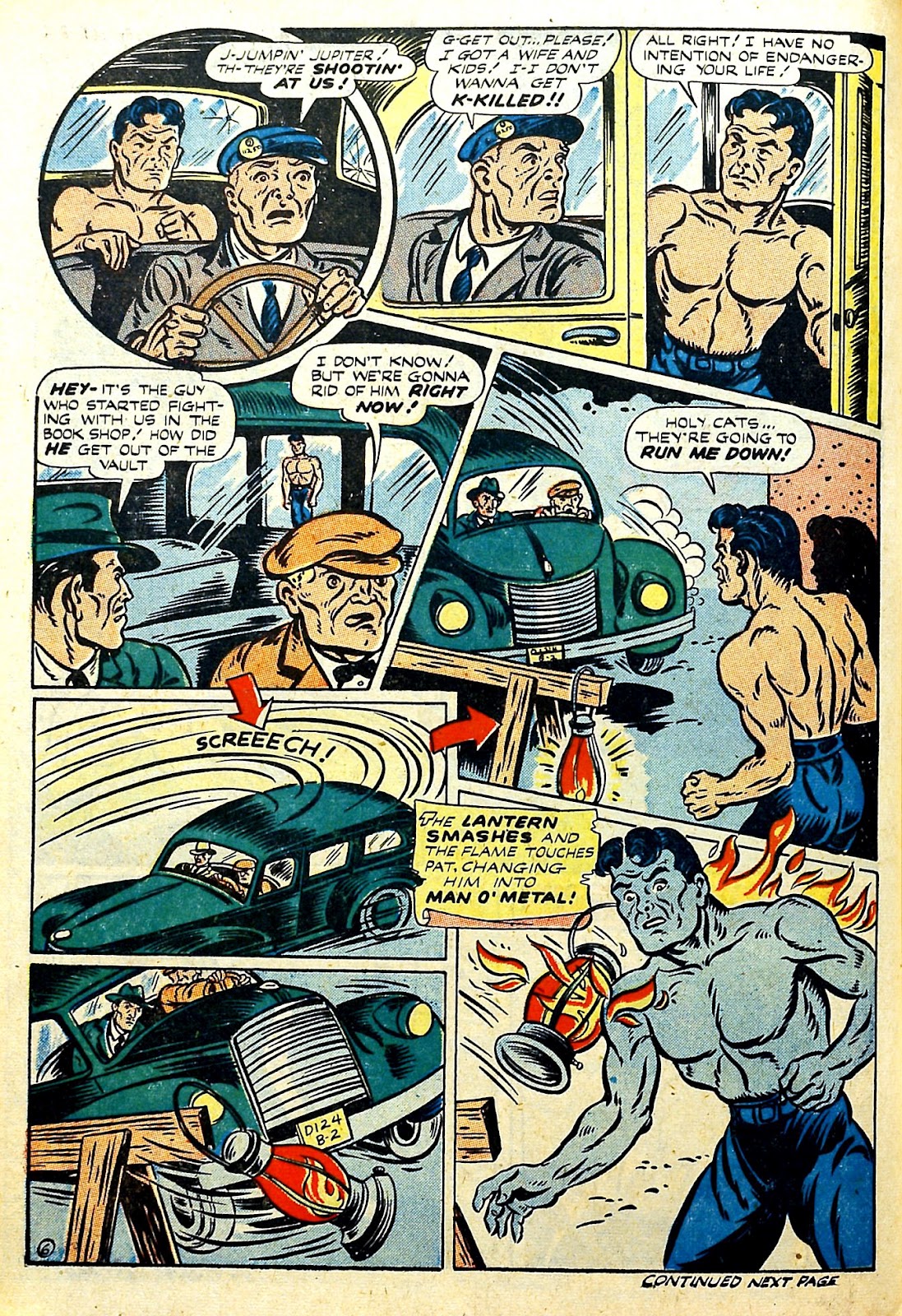 Four-Color Shadows: Man O'Metal-Harry G. Peter-1943