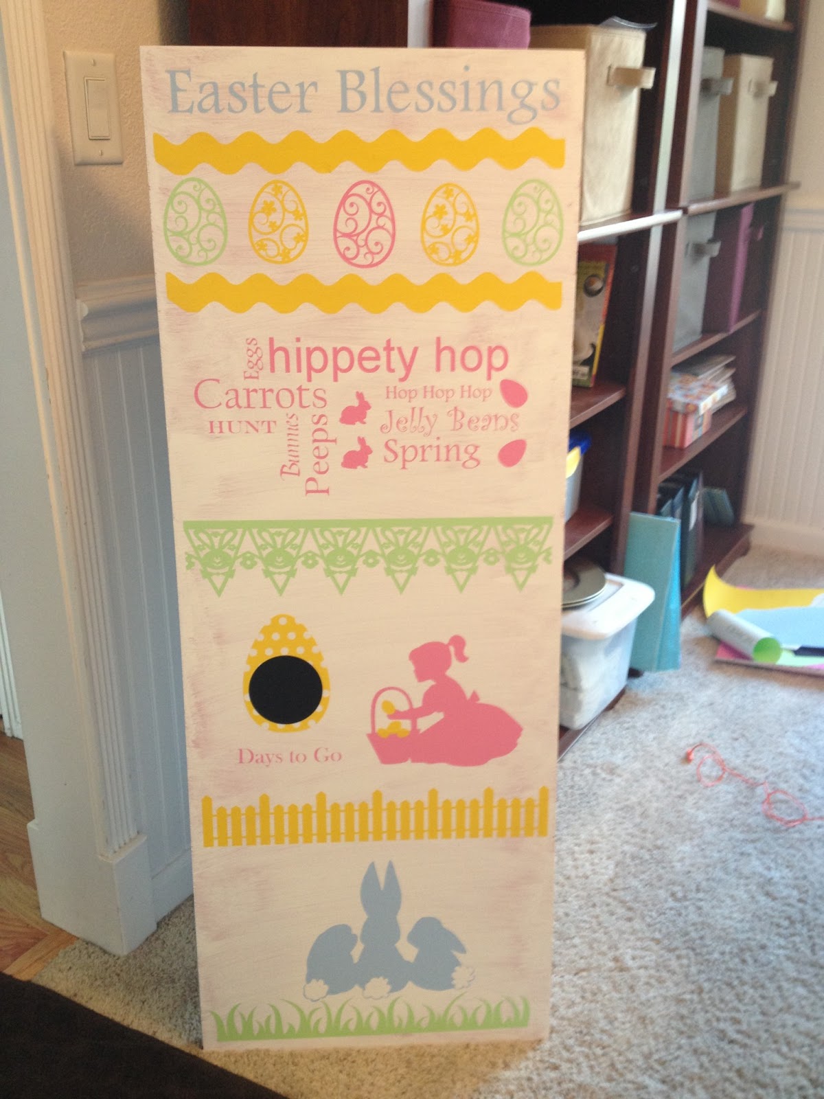 Great Creations: Easter Countdown Board