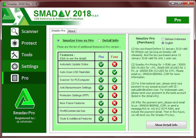 SMADAV 2018 AND LIFETIME SERIAL KEY: SMADAV 2018 rev 19 WITH SERIAL KEY