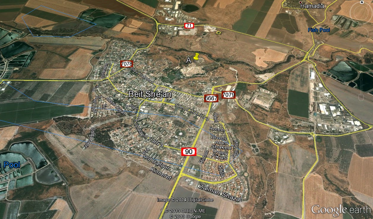 ArqueoLugares: ESCITÓPOLIS. Beit Shean. Israel