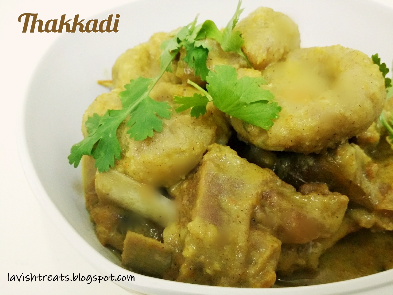 Lavish Treats: Thakkadi (Rice Flour Dumplings in Meat Stew)