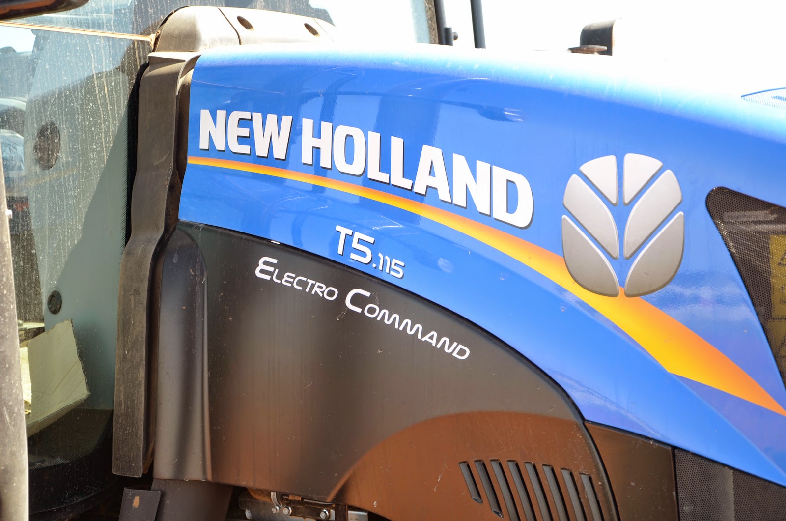Testing the New Holland T5.115 Electro Command
