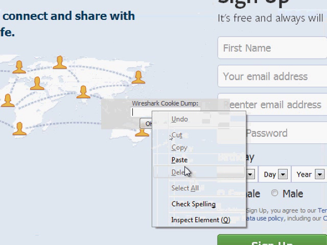 How to use wireshark to hack facebook - hostjza