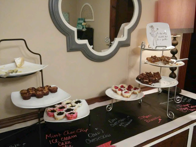 Forever Decorating!: Fun Chalkboard Buffet Runner