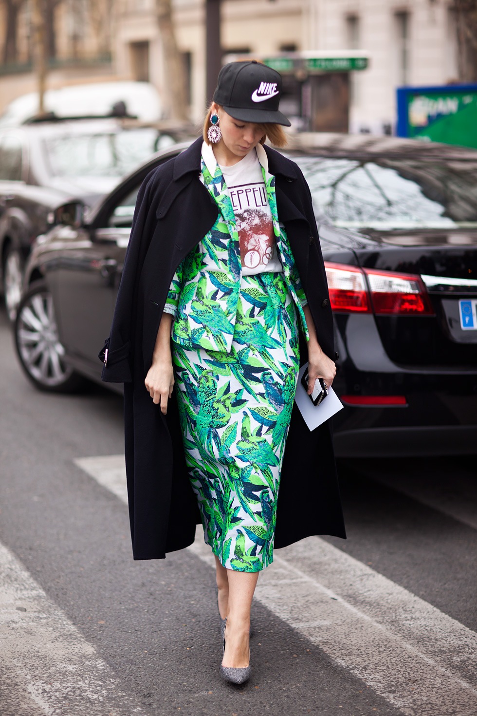 The Satchel: It's a Euro Thing [Street Style: Pattern]