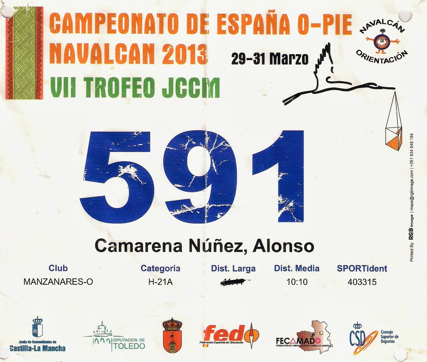 Blog de Alonso Camarena Núñez: Mapas CEO 2013 Navalcán (Toledo)