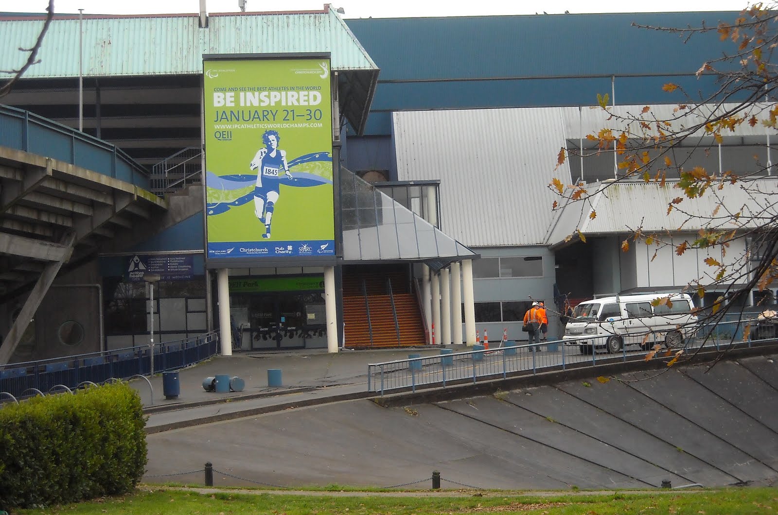 Woza Wanderer: QE11 Park & Parklands, Quake Damages