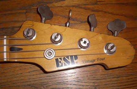 Rex and the Bass: ESP Vintage 4 Bass