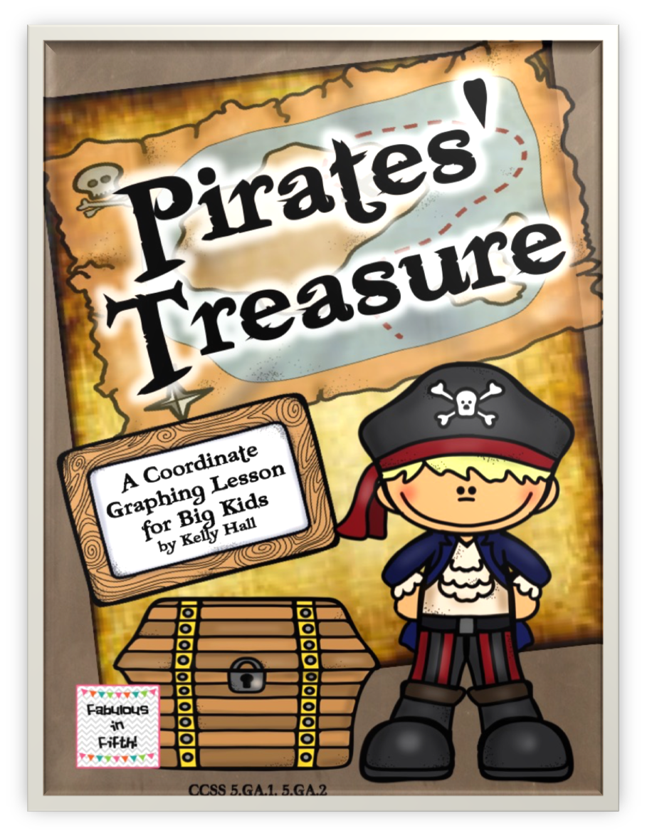 Fabulous in Fifth!: Pirates' Treasure: Coordinate Graphing Lesson (and ...
