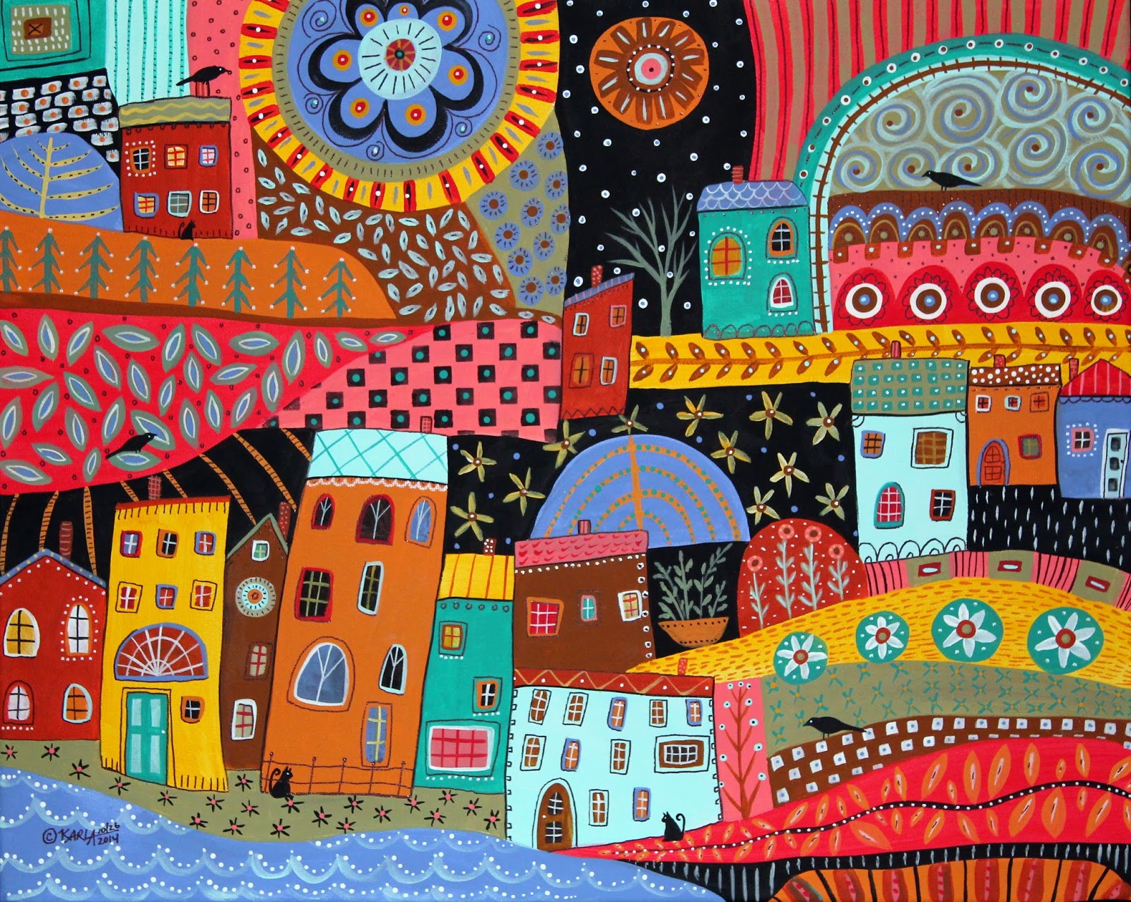 karla gerard art: Newest Paintings