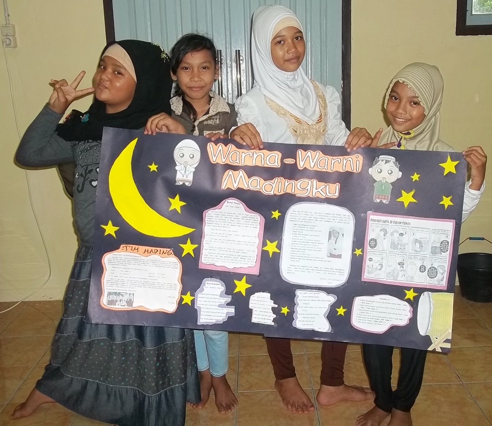 Random Notes: Mading SD Muhamadiyah Tanjung Pandan