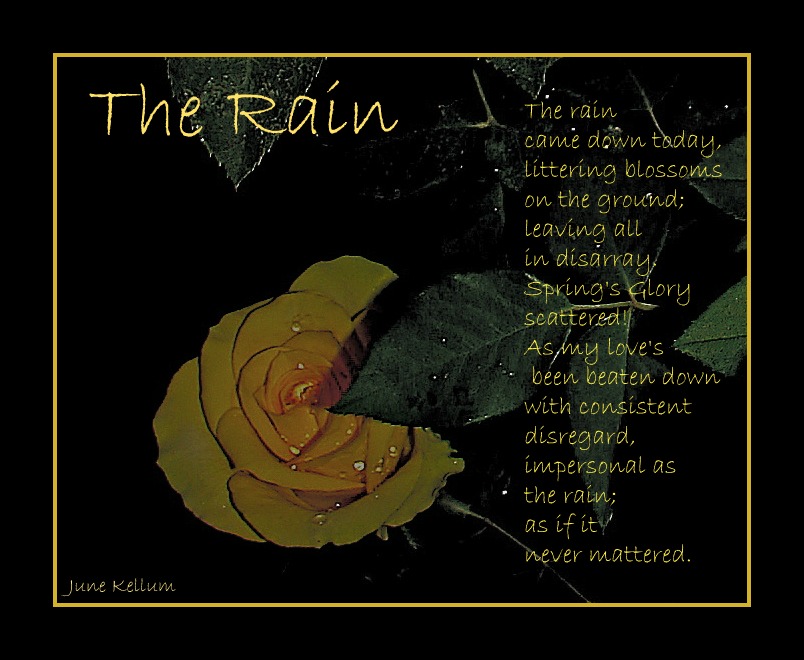 Exclusive Rain Poems I am so Lonely I'm So Lonely...