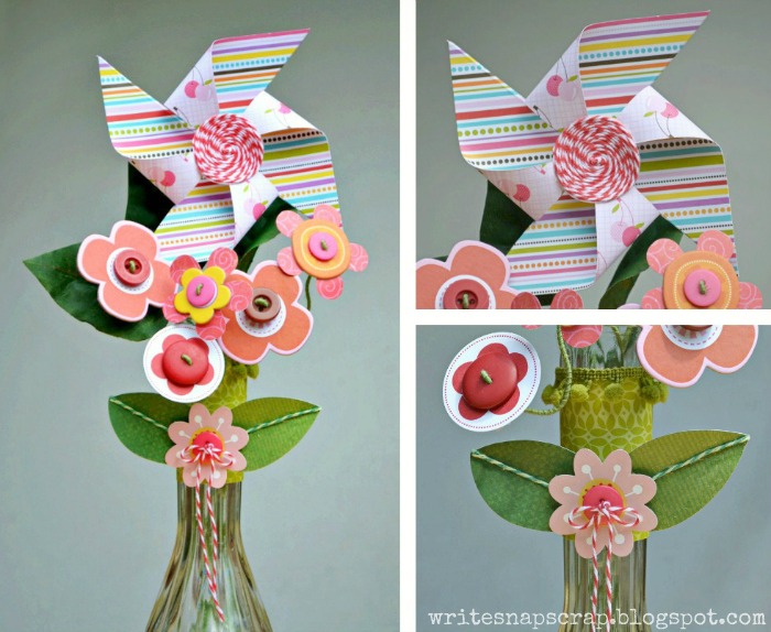 Twine It Up! by Annie's Paper Boutique : Paper Pinwheels