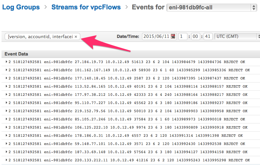 A quick first look at AWS VPC Flow Logs | Musings of Rodos