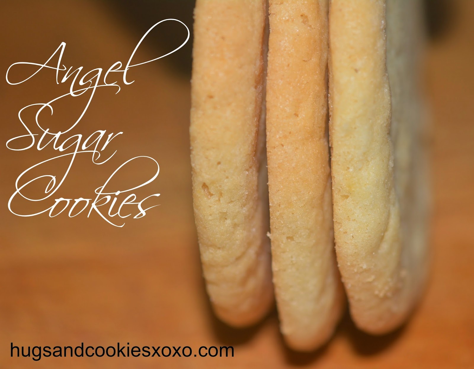 ANGEL SUGAR COOKIES - Hugs and Cookies XOXO