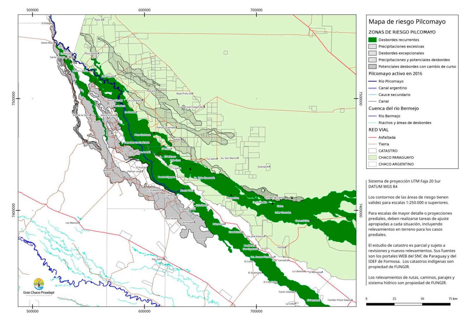 Gran Chaco PROADAPT: EL CHACO YA CUENTA CON MAPAS DE RIESGO HIDRICO A ...