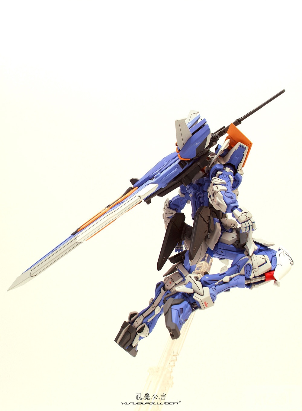 GUNDAM GUY: MG 1/100 Gundam Astray Blue Frame 2nd Revise - Painted Build