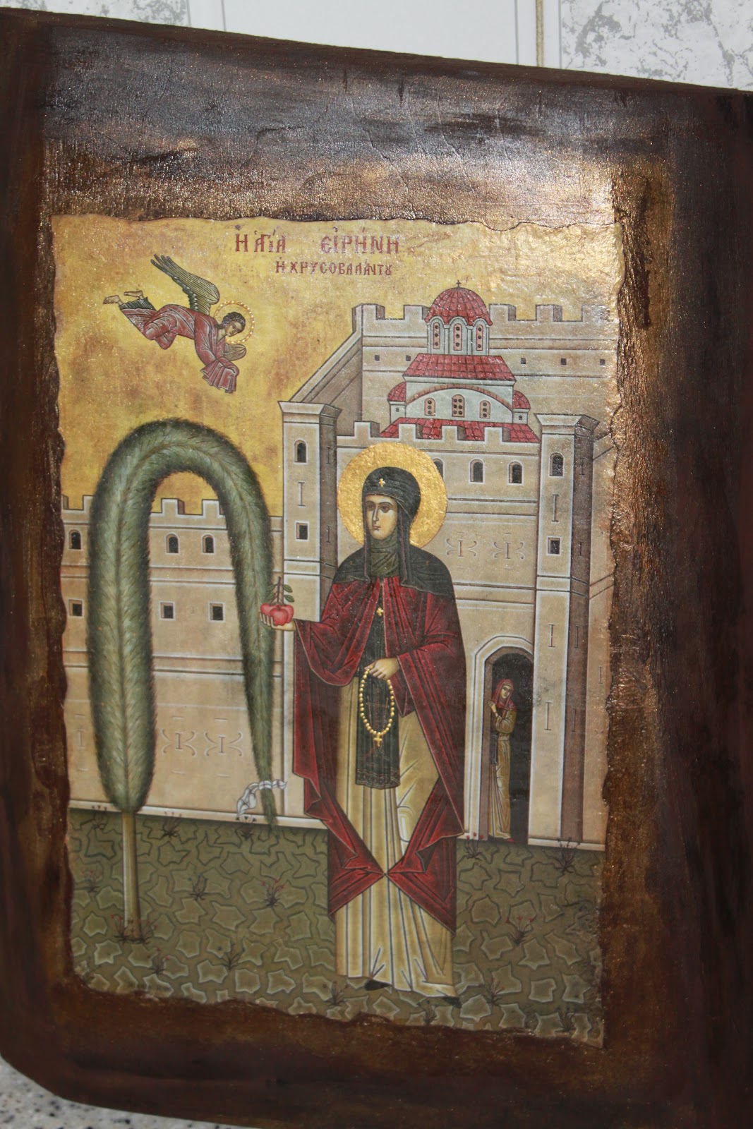 ΜΕ ΤΗΝ ΠΝΟΗ ΤΟΥ ΑΝΕΜΟΥ: Εικόνες με Τranscryl+ decoupage