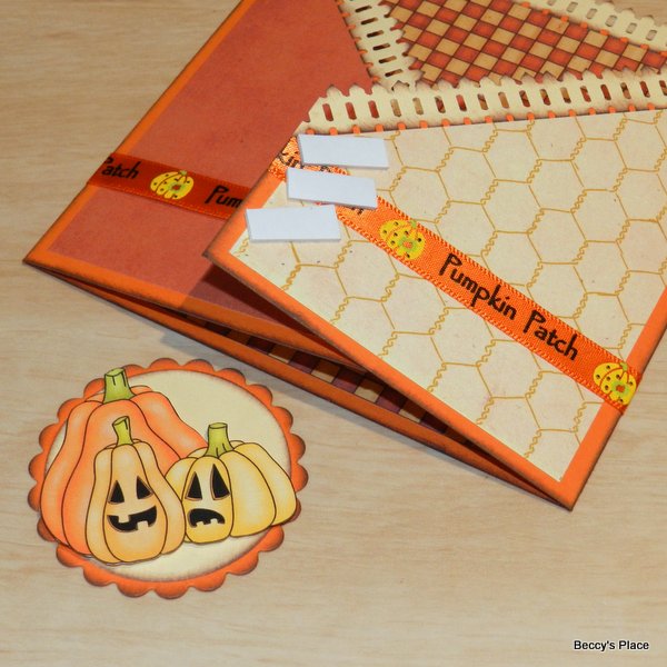 Beccy's Place: Tutorial - Criss Cross Cards