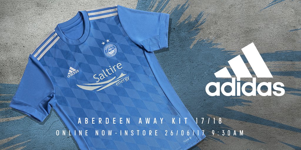 Aberdeen 17-18 Home & Away Kits Released - Footy Headlines