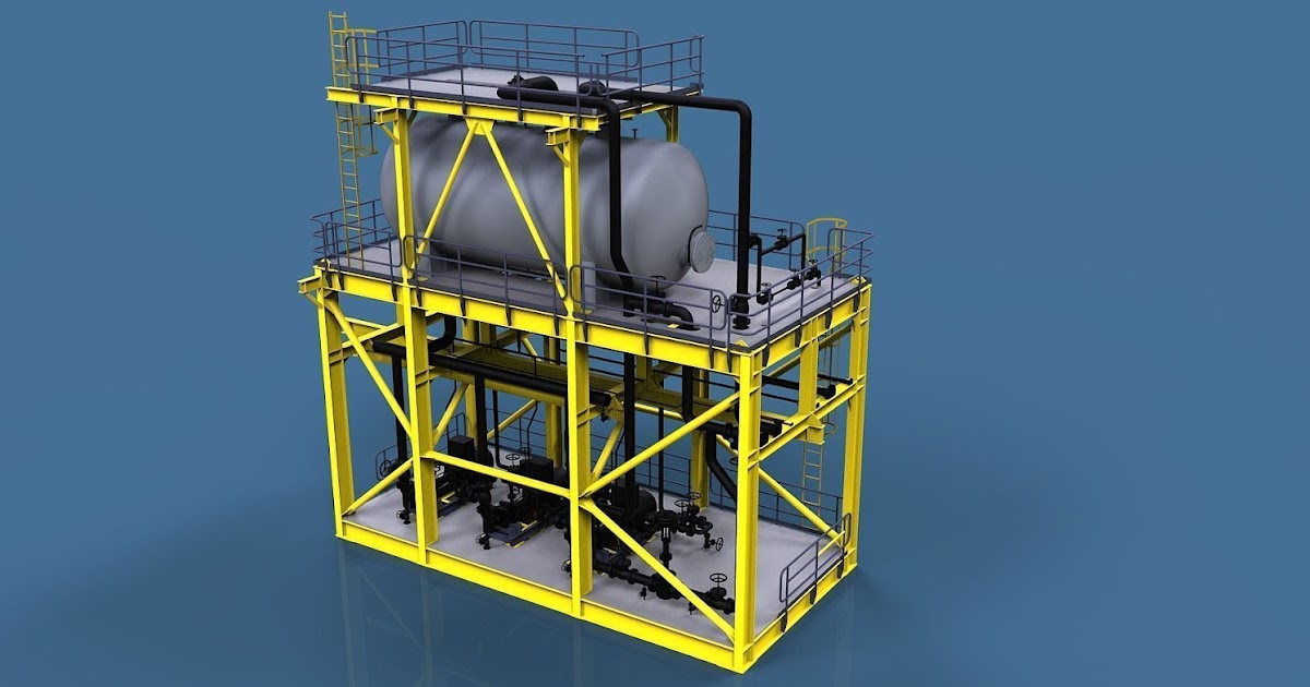 5017. condensate-module-3d-model || Download free cad