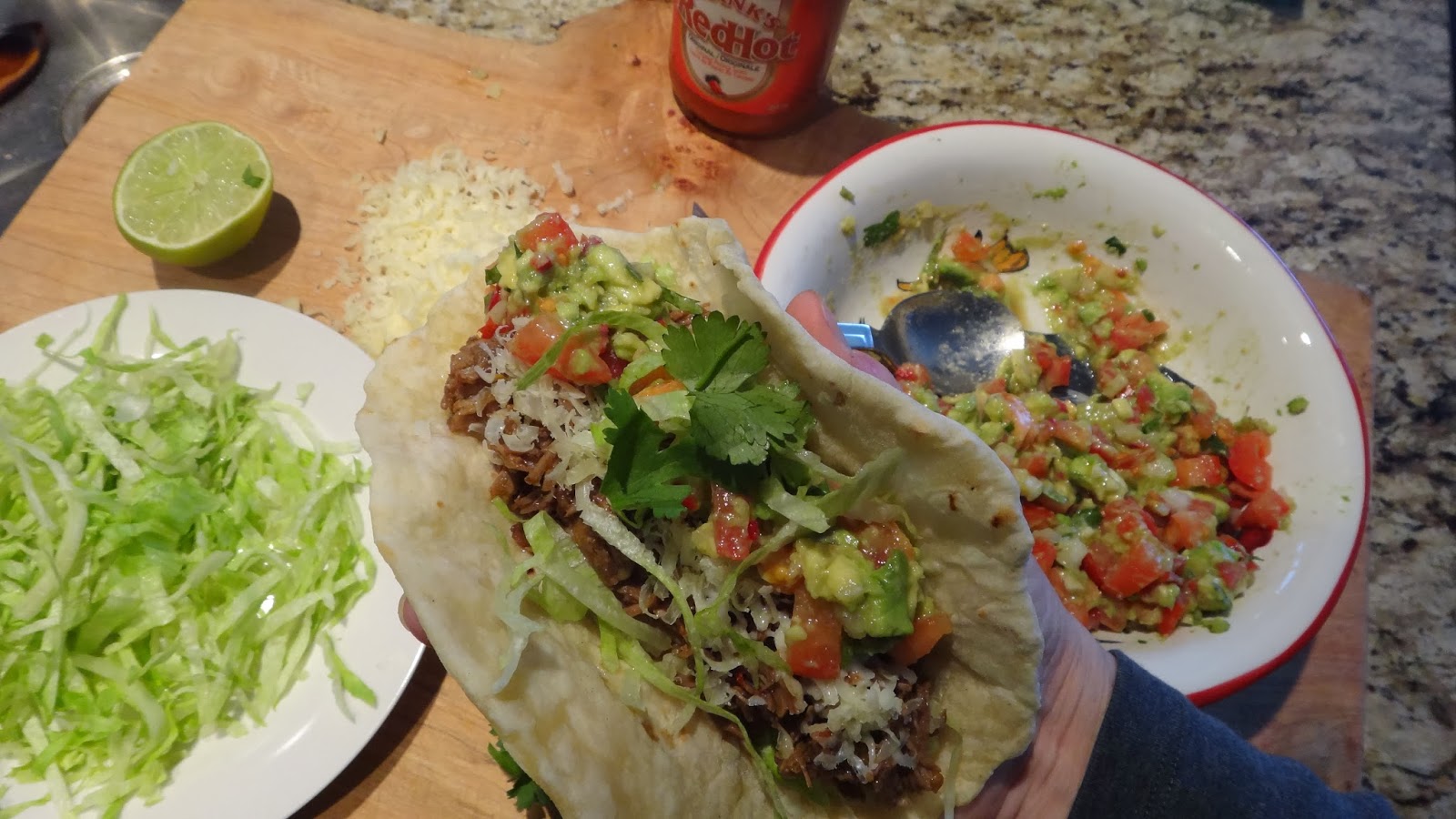 Beef Machaca Tacos