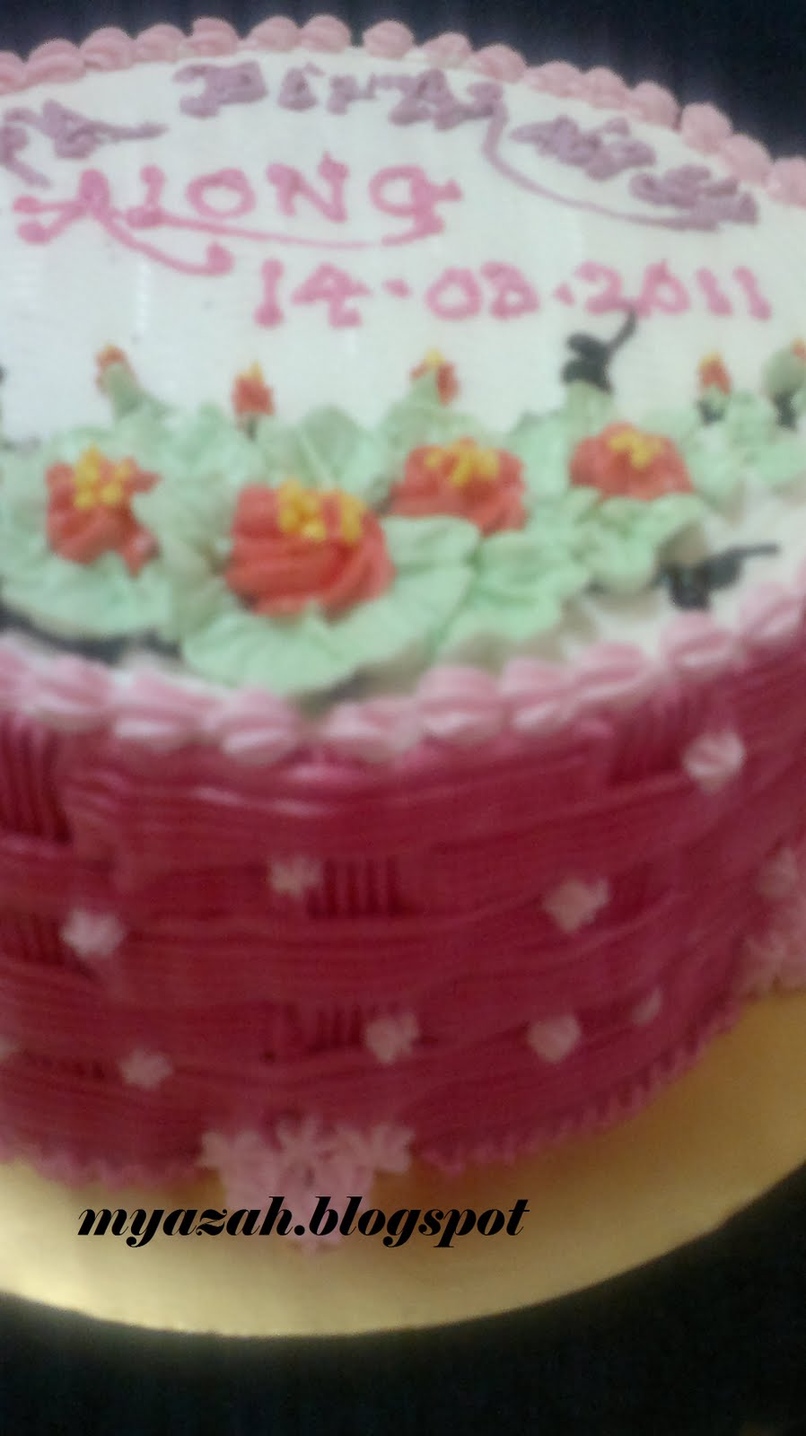 My Lovely Cakes: kek-kek birthday