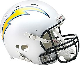 The NFL Report: Top 10 Helmet Designs: San Diego Chargers