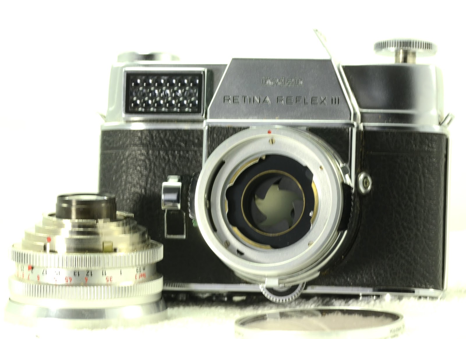 Vintage Camera House: Kodak Retina Reflex III with 1:1.9/50mm Xenon lens