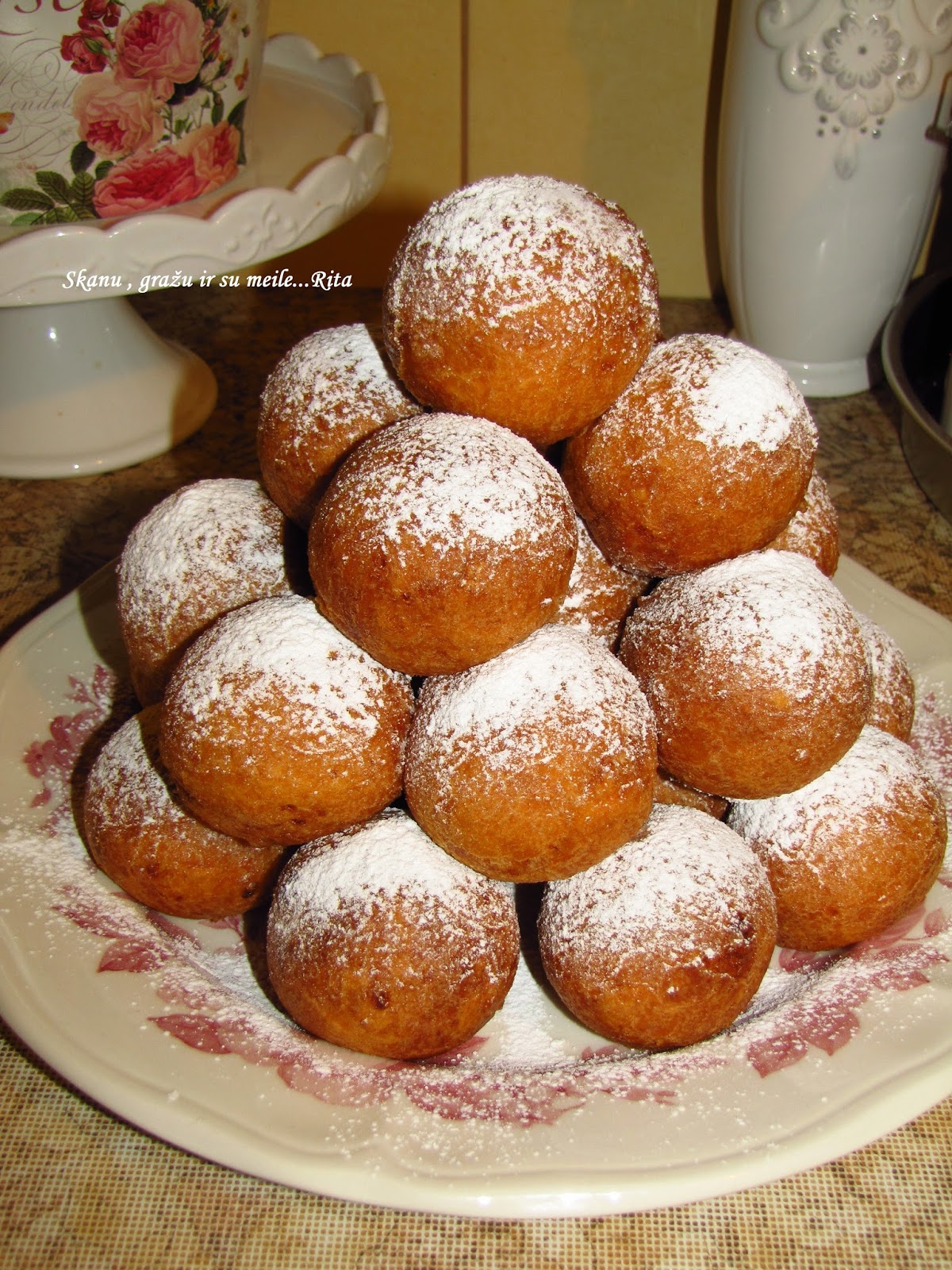 Ritos receptai : Varškės spurgos