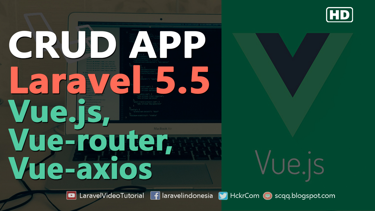 Laravel 55 And Vuejs 2 Advanced Crud Tutorial With Example Step By Step Kode Ajaib