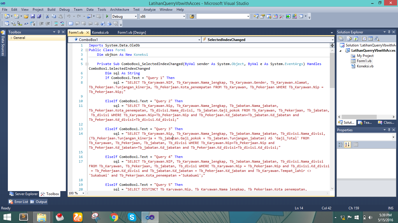 Ferriansyah Aminuddin: Cara Menghubungkan database ke VB dengan ...