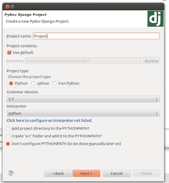 Pategon Bitnami Djangostack Eclipse Pydev Aptana 0955