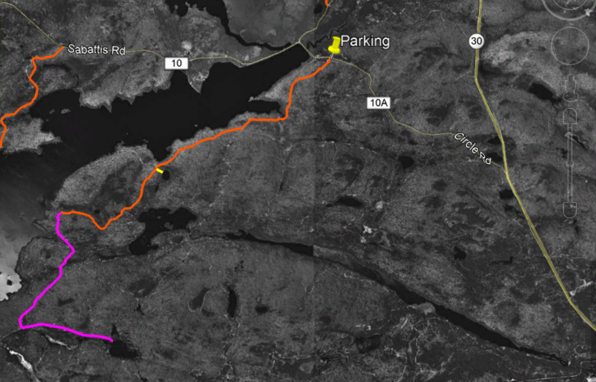 A Little Wild: Little Tupper Lake; The South Shore Horse Trail