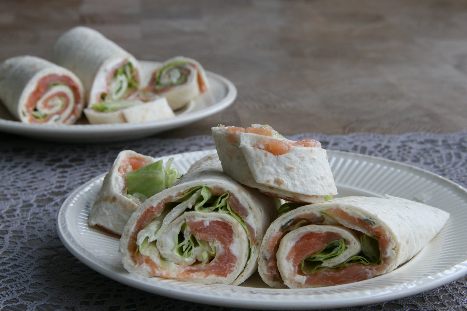 De keuken van Johanna: Wrap met gerookte Noorse zalm en Petrella met ...