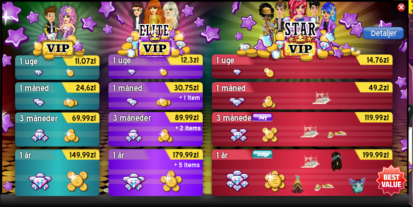 ♥Kochamy MovieStarPlanet♥: Star VIP na duńskim MSP!
