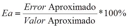 APROXIMACIONES Y ERRORES POR REDONDEO: APROXIMACION Y ERROR POR REDONDEO