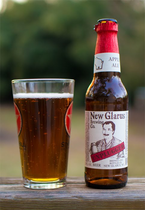 M&B Brewing Brew Reviews: New Glarus Apple Ale