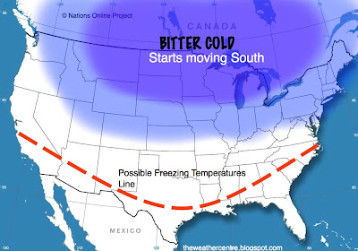 The Weather Centre: Bitter Cold Will Come to the Country