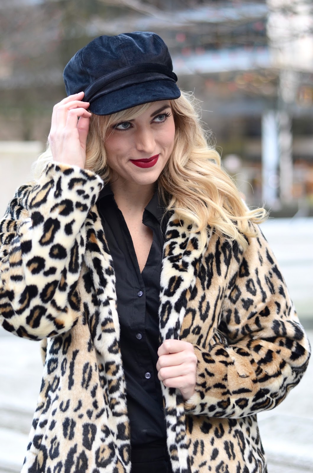 Work Wear | Leopard Print Coat