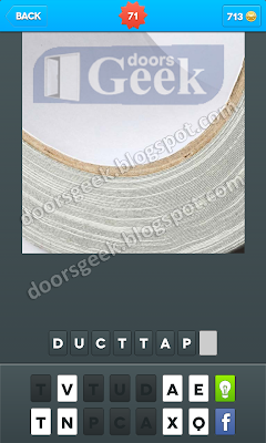 Zoomed In - Photo Word Game Level 71 ~ Doors Geek