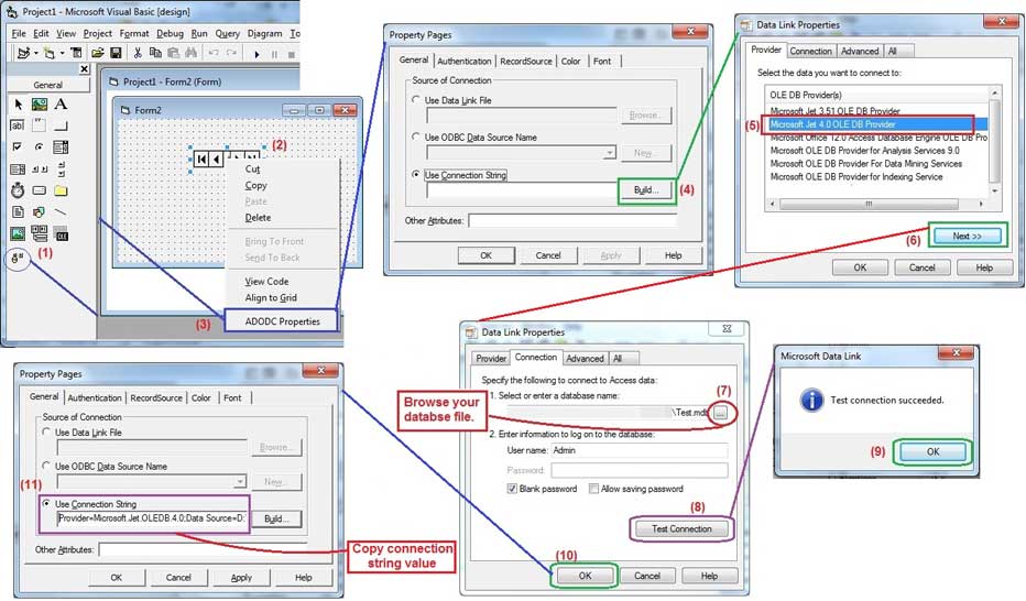 Find and Add ADO Data (ADODC) Component in VB6.0 easy tips ...