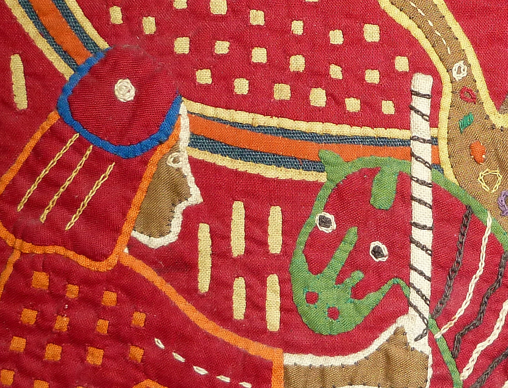 Distant Cousin: Ana discovers the mola, from Panama!