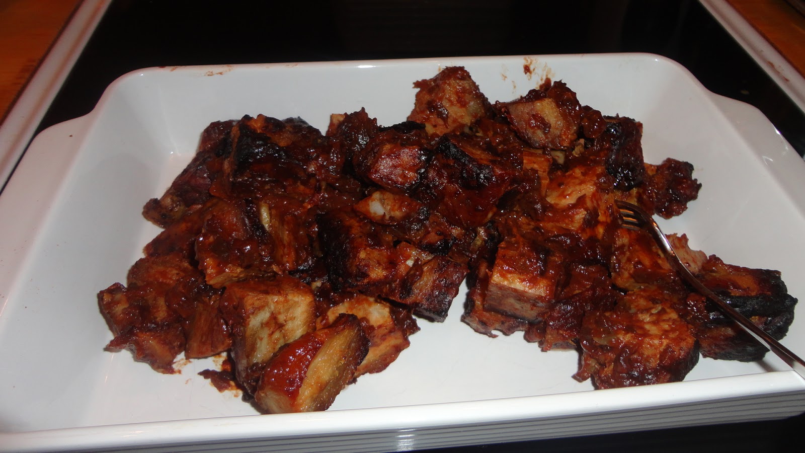 Jul i bestemors hage: Ribbe med sviskepure