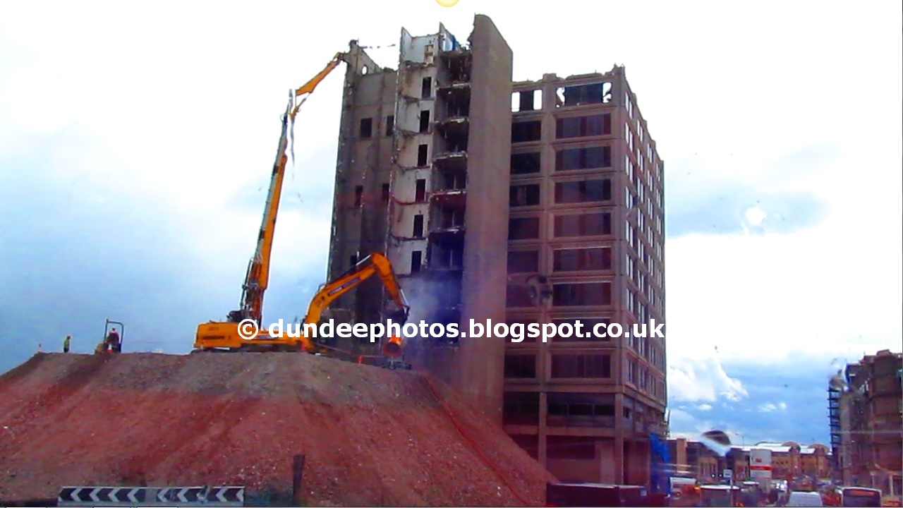 Dundee Photos - City of Discovery: The Demolition Of Tayside House Dundee