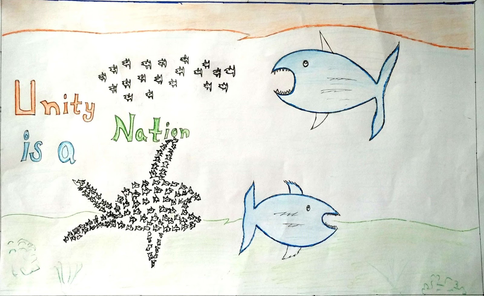 Poster on Unity | Ekta Diwas poster and Paintings for competitions ...