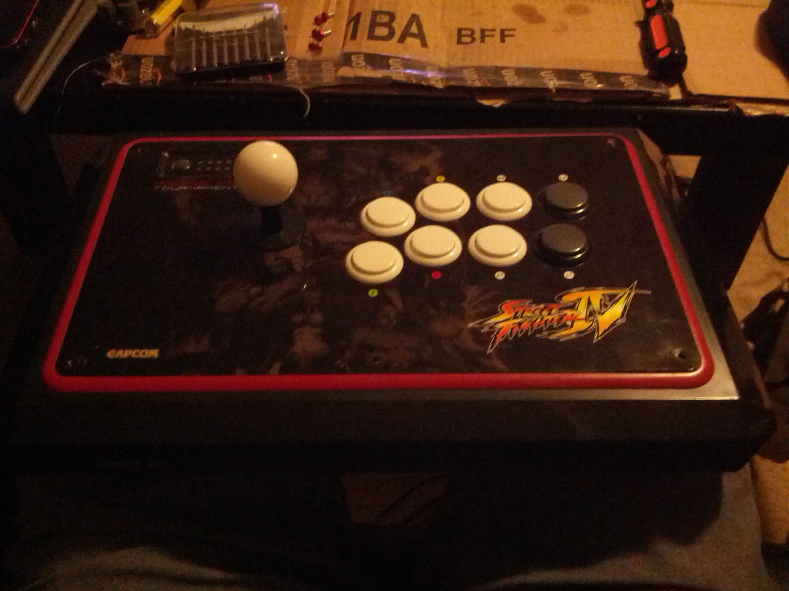 Hidden Missiles!: MadCatz TE-R2: Seimitsu LS-58 Stick Swap