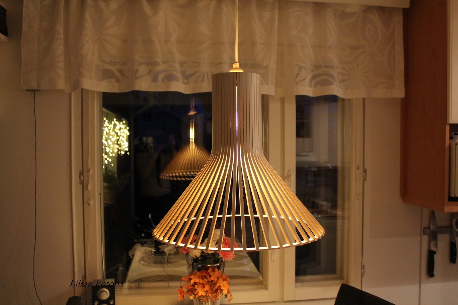 Liisan kotona: Design-valaisin made by Liisa