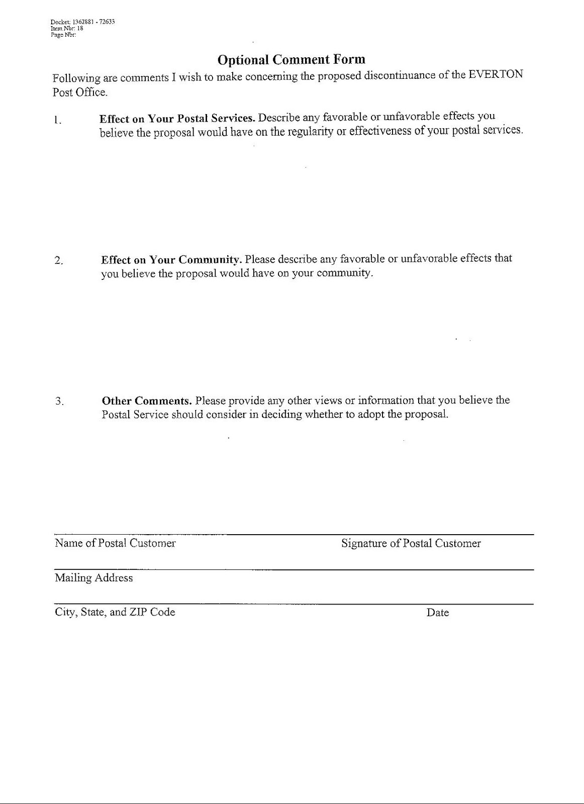 Save Our Rural Arkansas Post Offices: Tool Kit